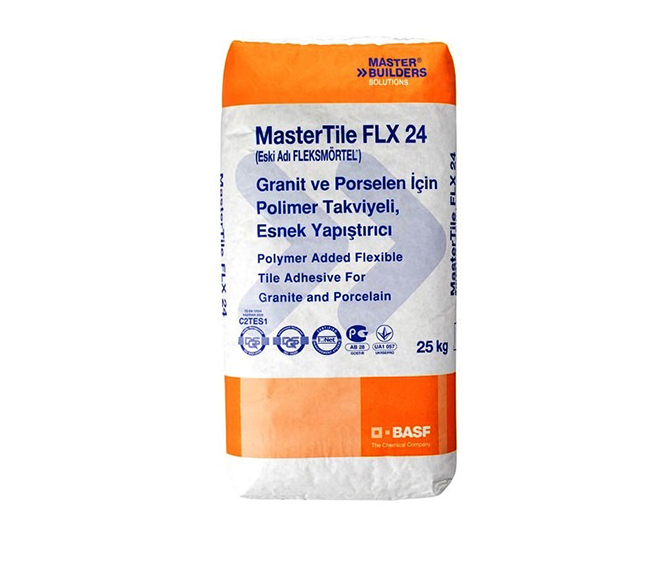 BASF MASTERTILE FLX 24 GRI 25 KG (FLEKSMÖRTEL)